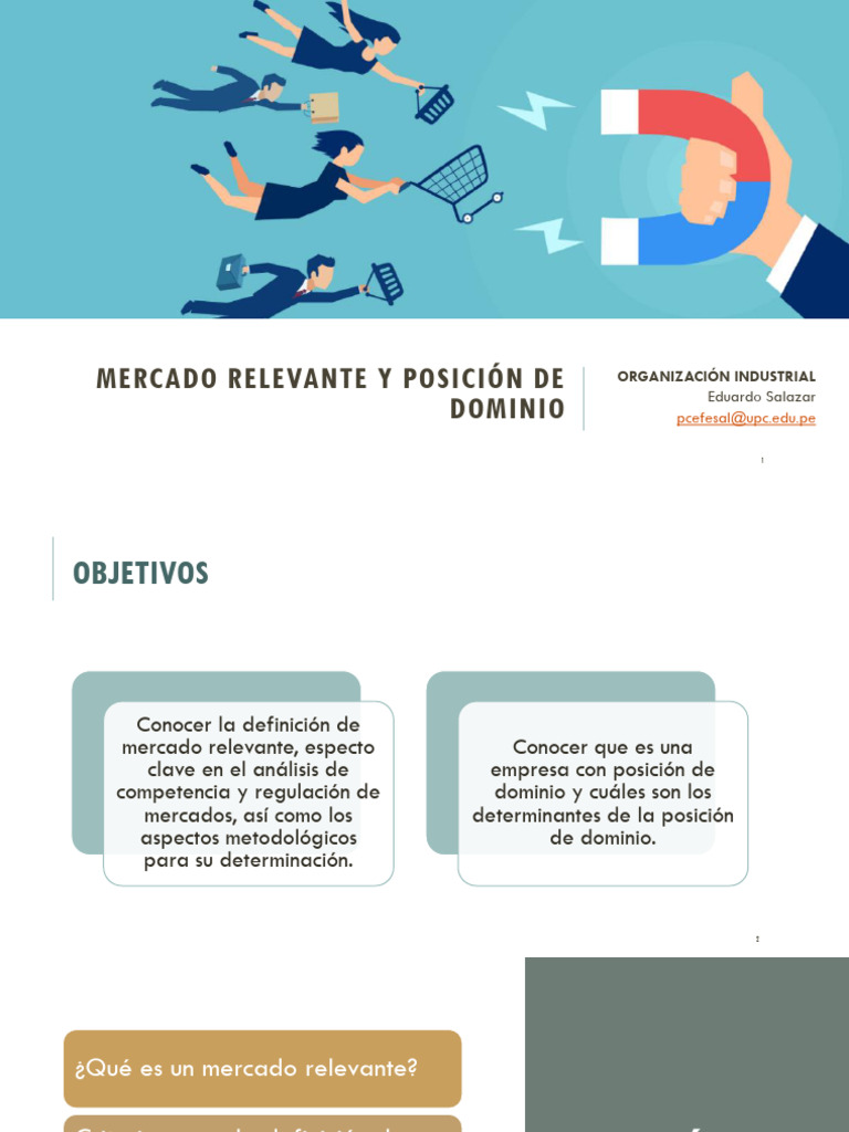 Definición de Mercado Relevante | PDF | Mercado (economía) | Monopolio