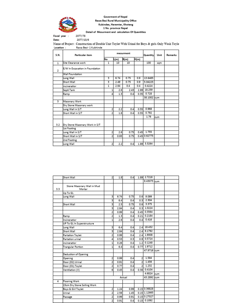 Dumre Construction Work | PDF | Building Technology | Architectural Design