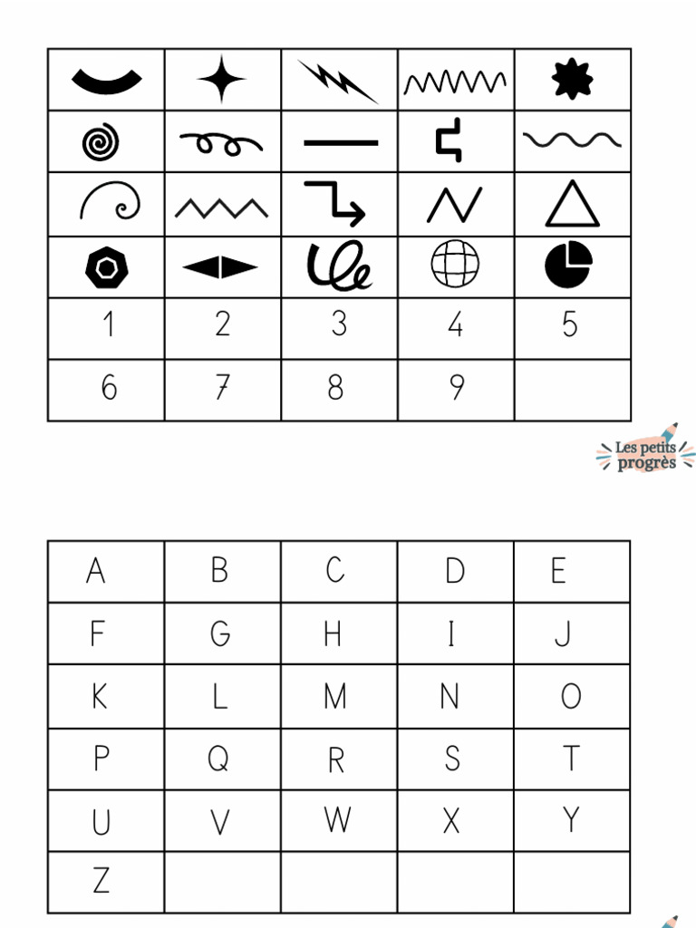 Jeu La Reconnaissance Des Lettres de L'alphabet | PDF