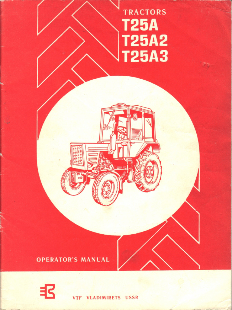 Belarus T25A Owners Manual | PDF