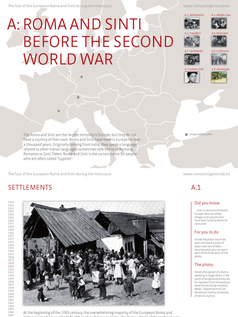 Roma Sinti All I 2014 E | PDF | Romani People | Romani