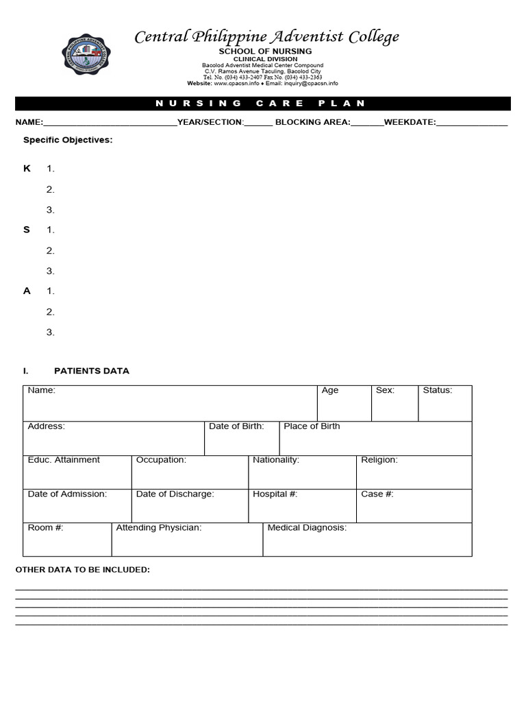 NCP New Format | Download Free PDF | Postpartum Period | Urinary Incontinence