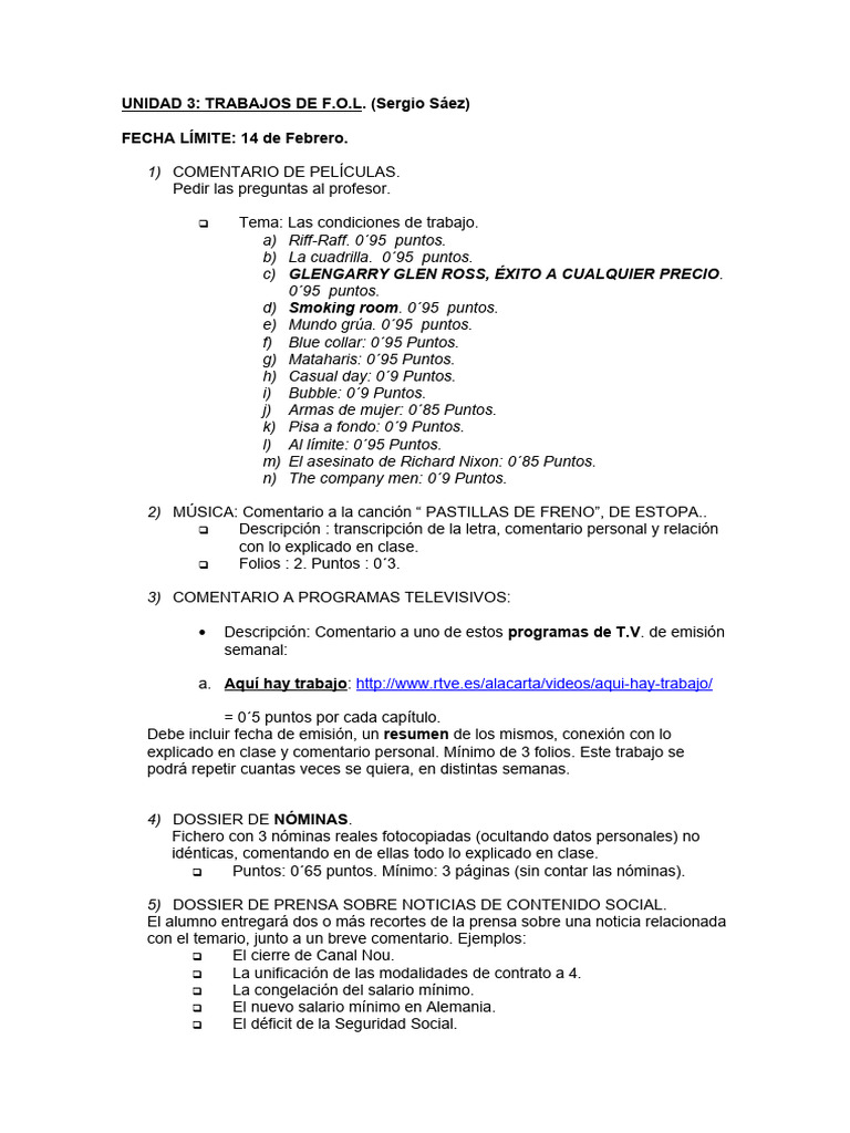Tema 3 Fol | PDF