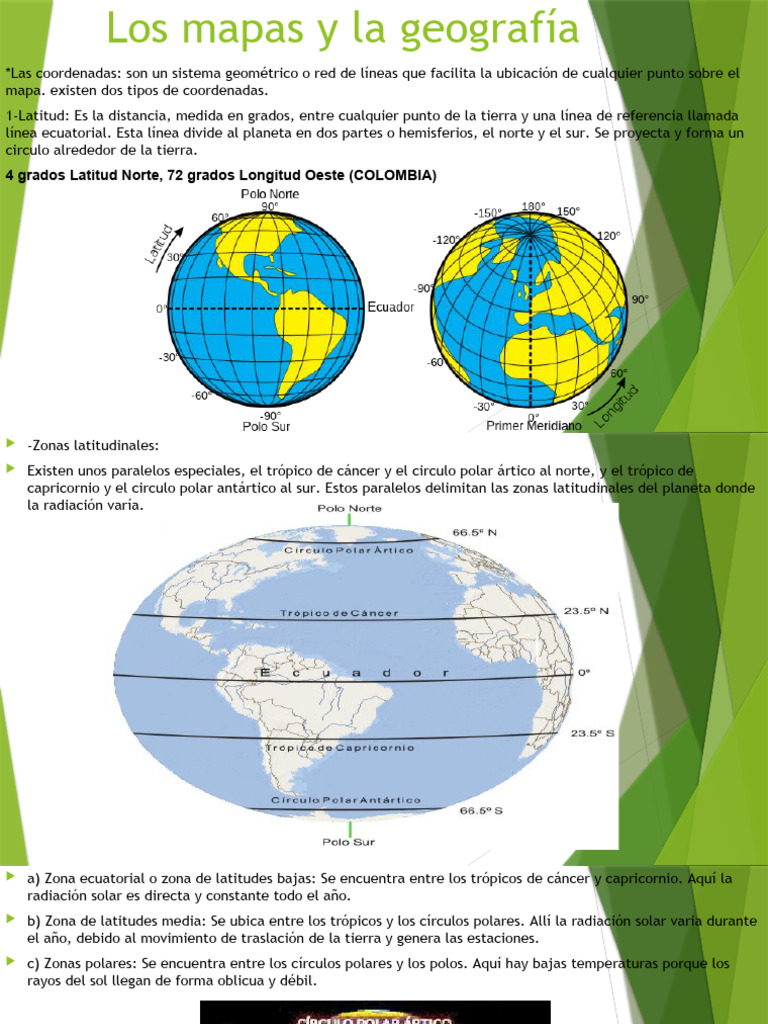 Los Mapas y La Geografía | PDF | Tierra | Volcán
