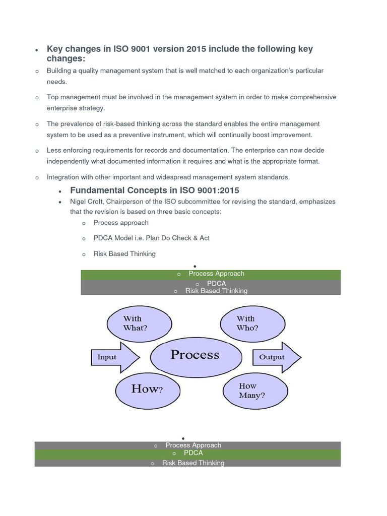 ISO 9001:2015 Module 1 PDF | PDF | Iso 9000 | Quality Management System