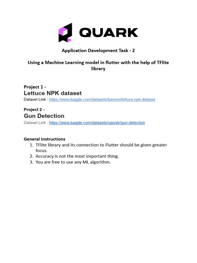 Flutter Task-2 | PDF