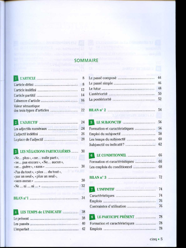 Gramatica Avanzado Frances | PDF