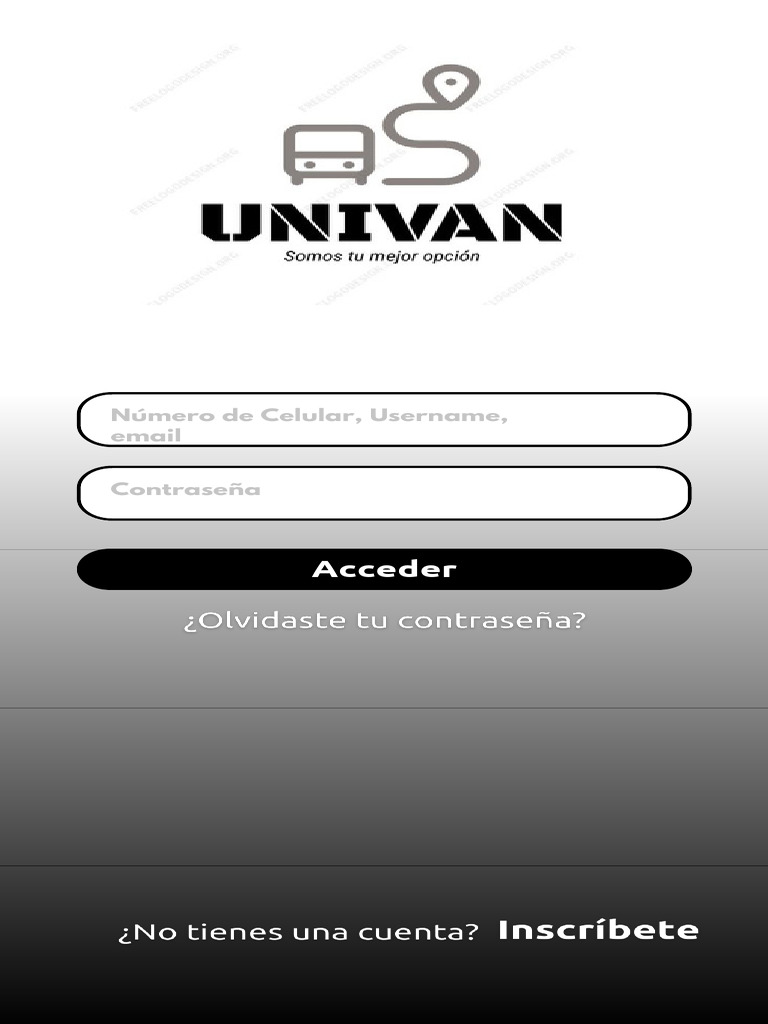 Blue Gradient Login Page Wireframe Mobile Prototype | PDF | Informática ...