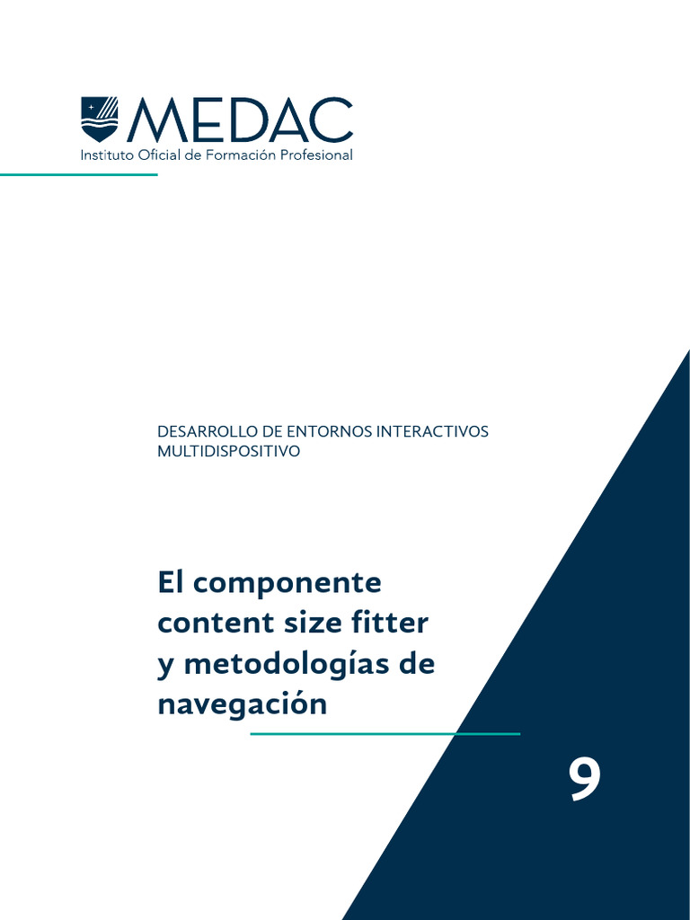 PDF. Desarrollo de Entornos Interactivos Multidispositivo. Tema 9 | PDF ...