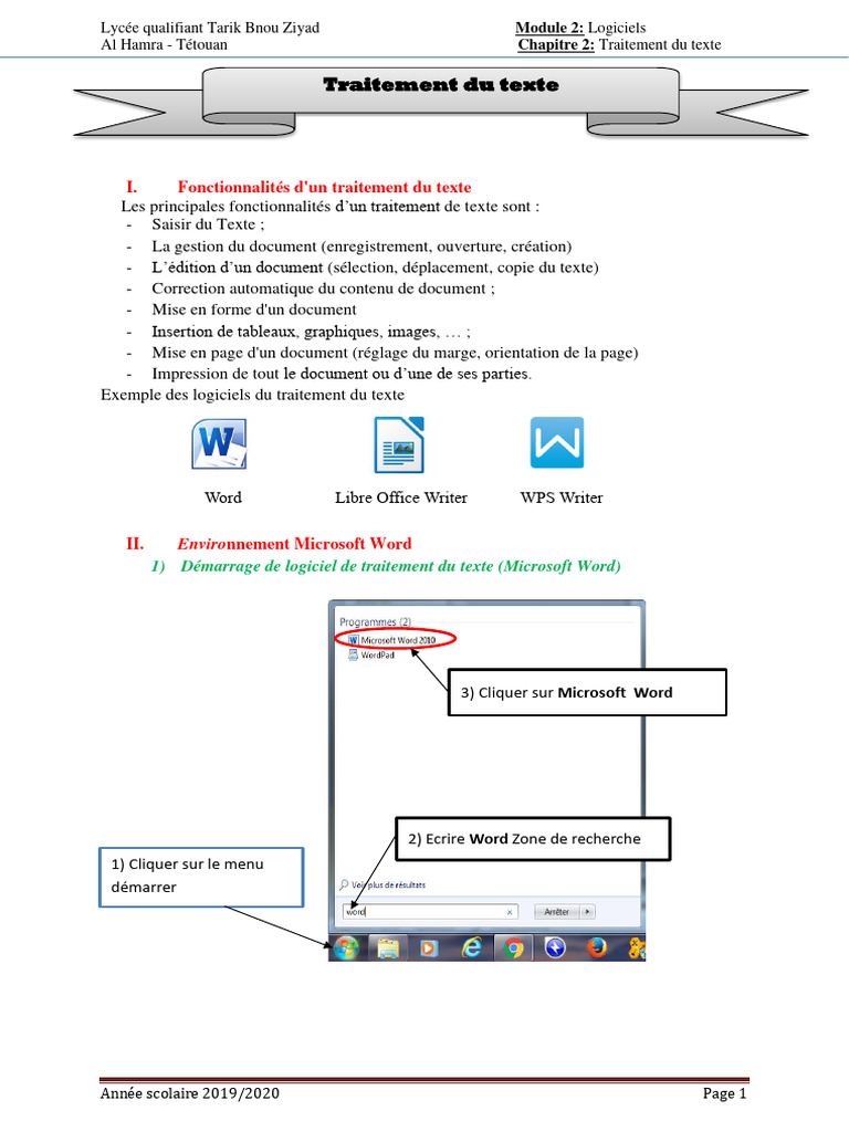 Guide complet sur Microsoft Word 2010 | PDF | Microsoft Word | Mise en page