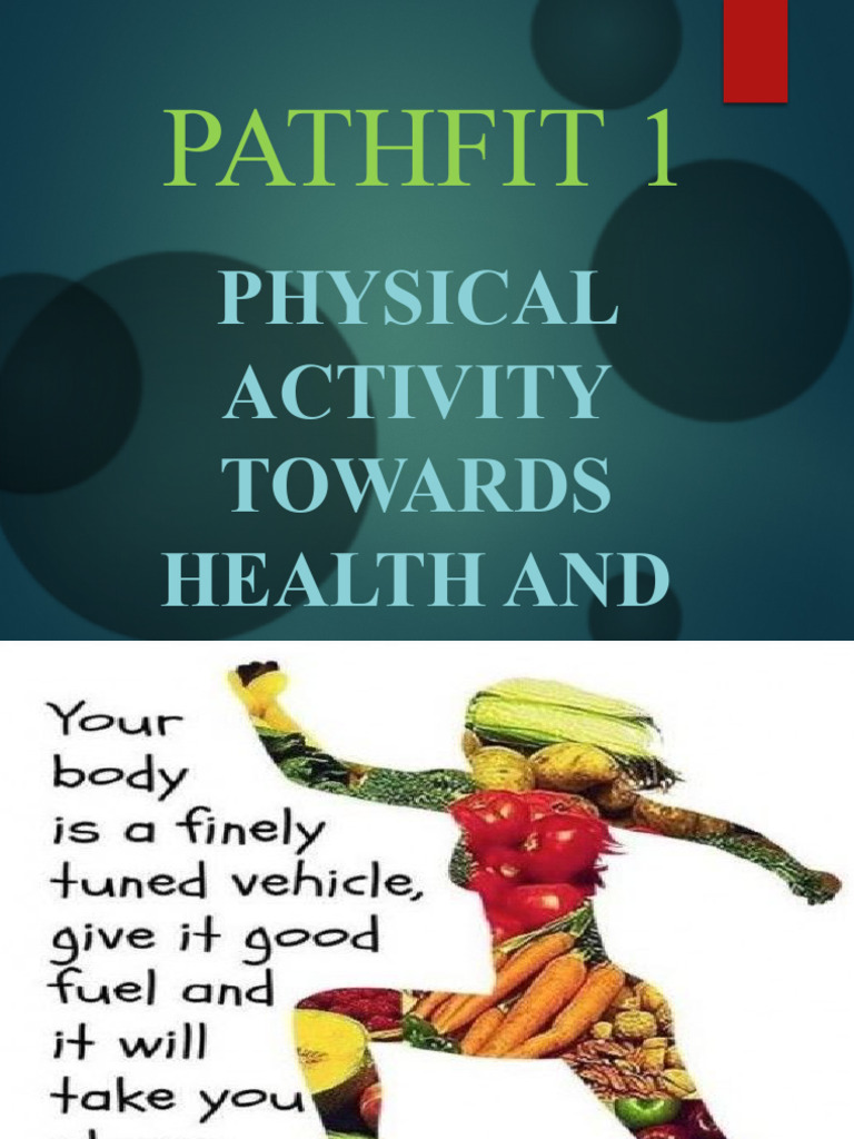 Pathfit 1 | PDF | Self-Improvement | Lifestyle