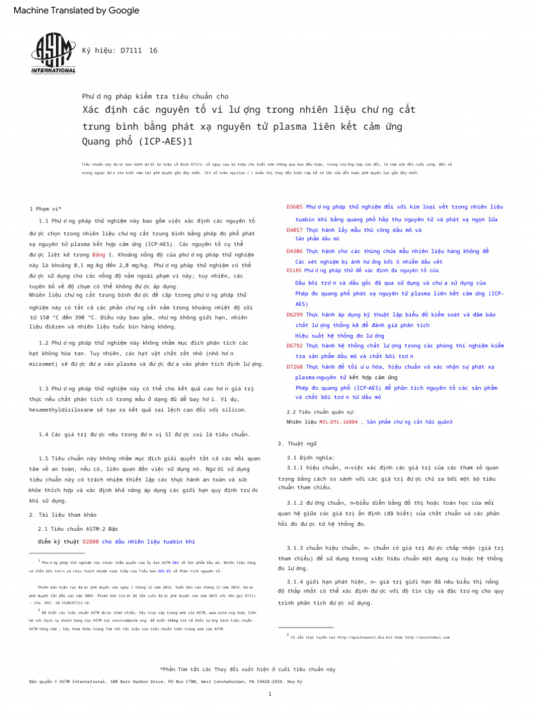 D 7111 - 16 Dich | PDF