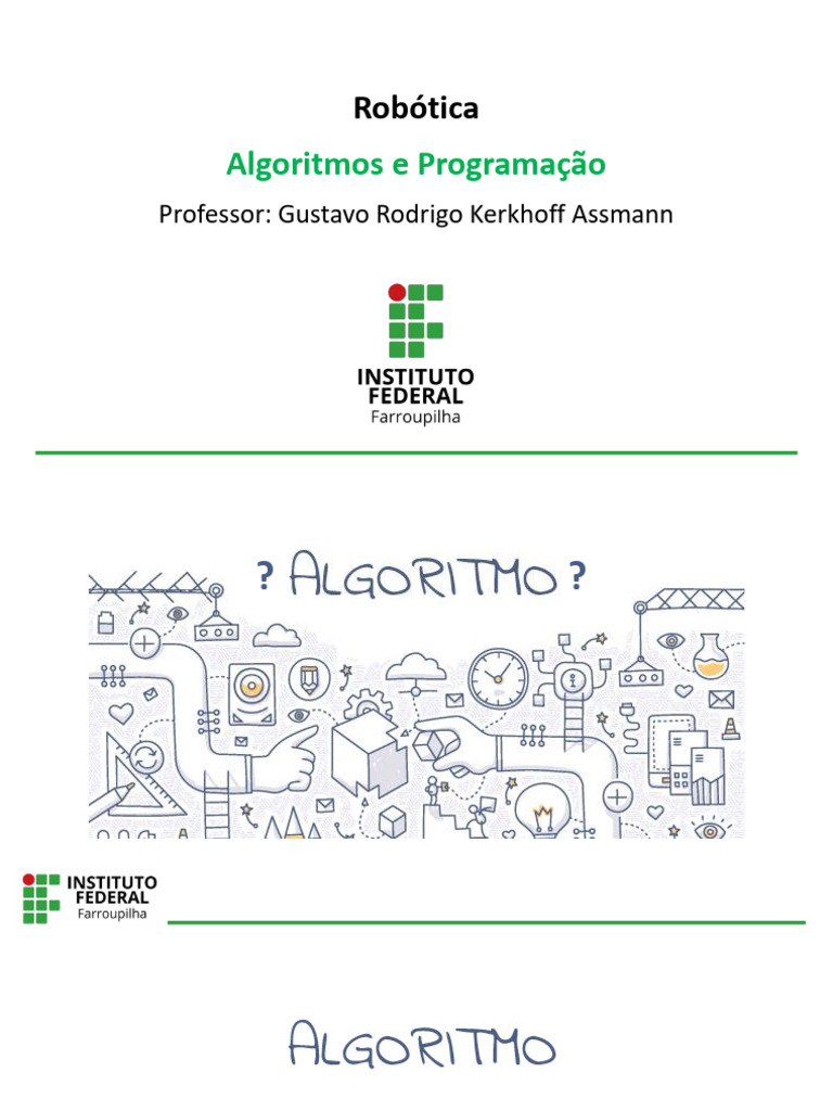 1_-_Algoritmos_Introduo__Programao | PDF | Algoritmos | Engenharia de ...