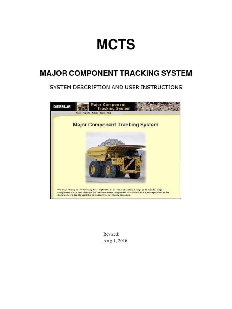 Mcts User Manual-2016 | PDF | Microsoft Excel | Life Cycle Assessment