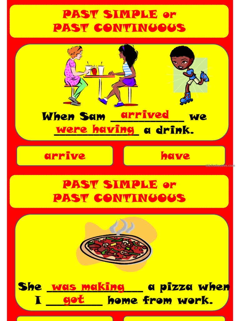 Past Simple & Past Continuous | PDF