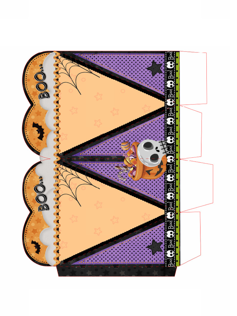 Cajita Dulcera Halloween Pdf