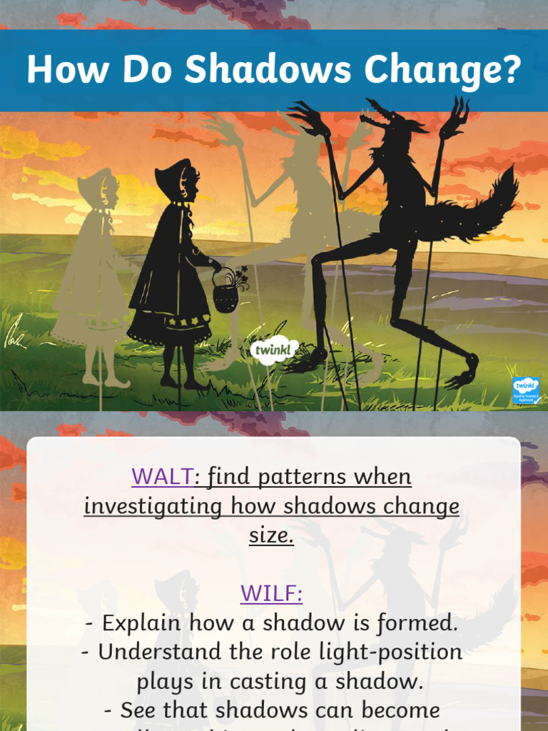 Science Investigating Shadows | PDF | Shadow | Light