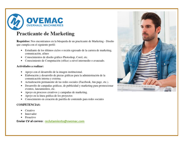 Practicante de Marketing | PDF | Arte