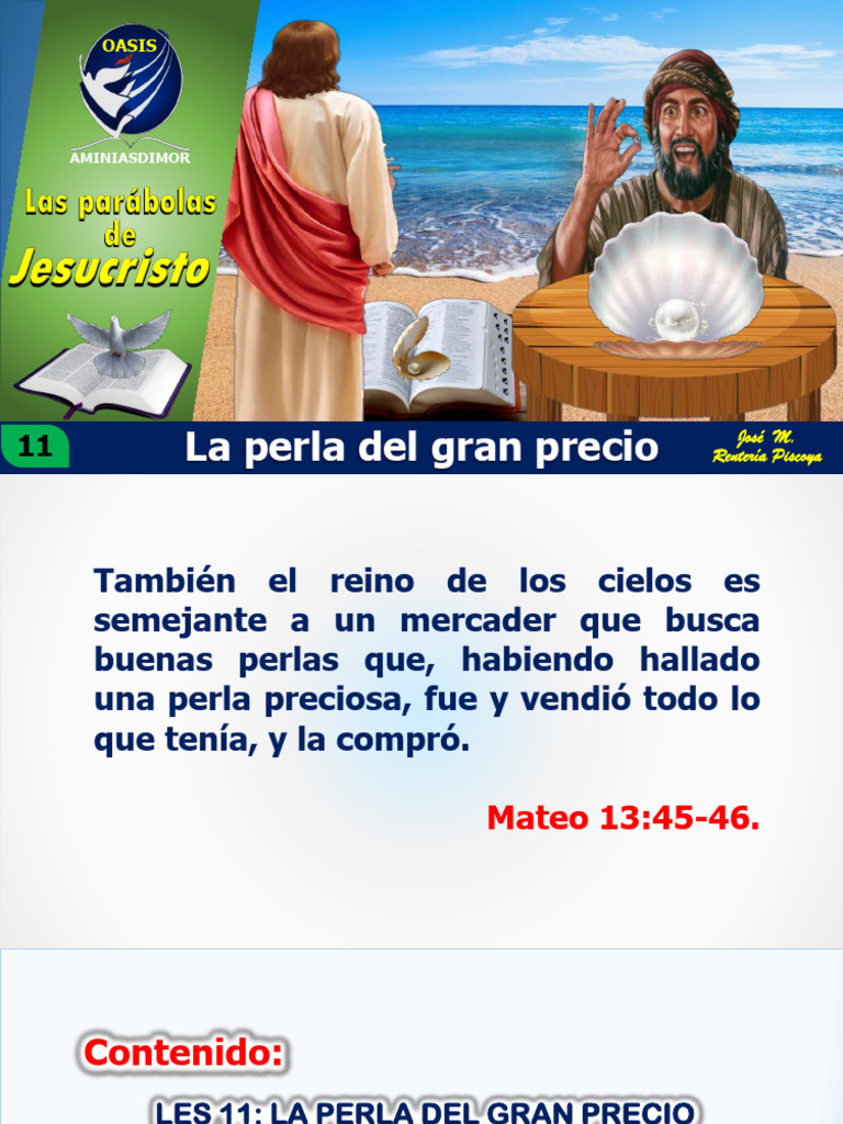 Les 11 La Perla Del Gran Precio | Descargar gratis PDF | Jesús | Pecado