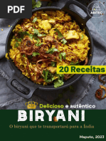 Biryani | PDF | Curry | Culinária