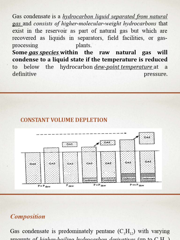 Gas Condensate | PDF | Petroleum | Natural Gas
