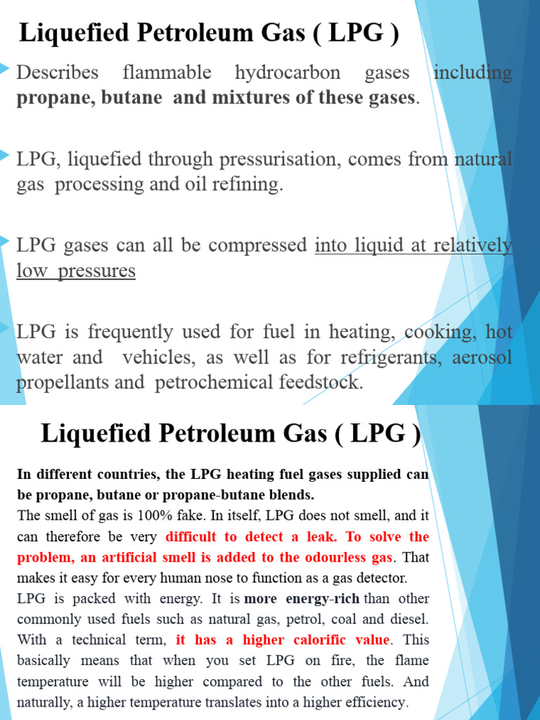 LPG and LNG | PDF