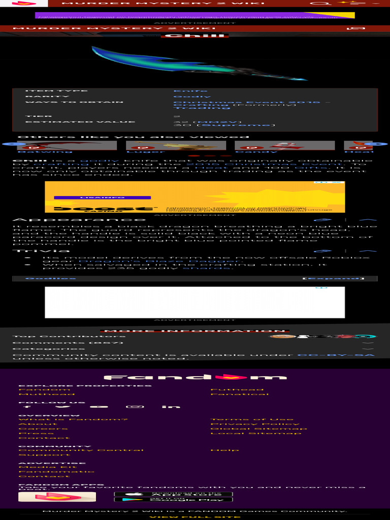 Chill Murder Mystery 2 Wiki Fandom | PDF