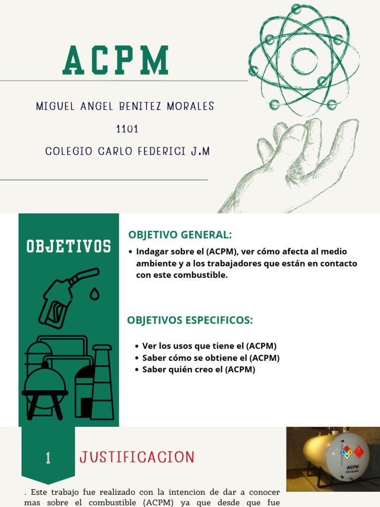 Usos y efectos del ACPM en el medio ambiente | PDF | Combustible diesel ...