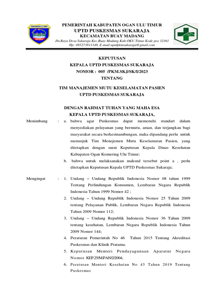 Tim Mutu 2023-1 | PDF