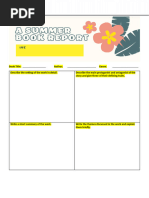 Book Report Rubric | PDF | Paragraph | Genre