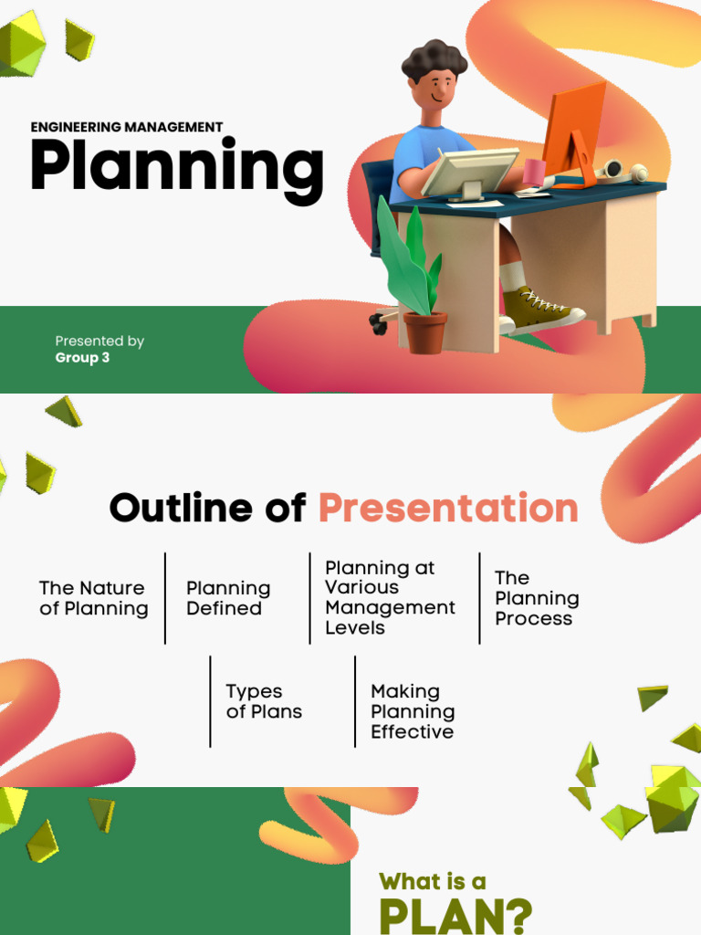 Group-3-Planning Engineering Management | PDF | Strategic Planning ...