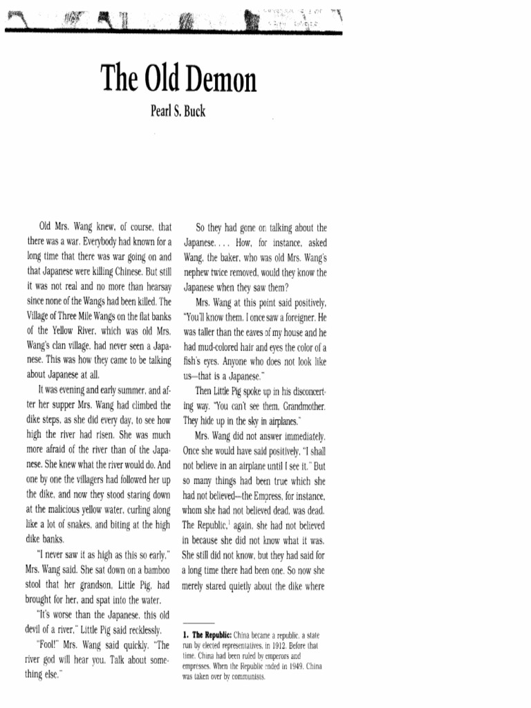 Old Demon | PDF