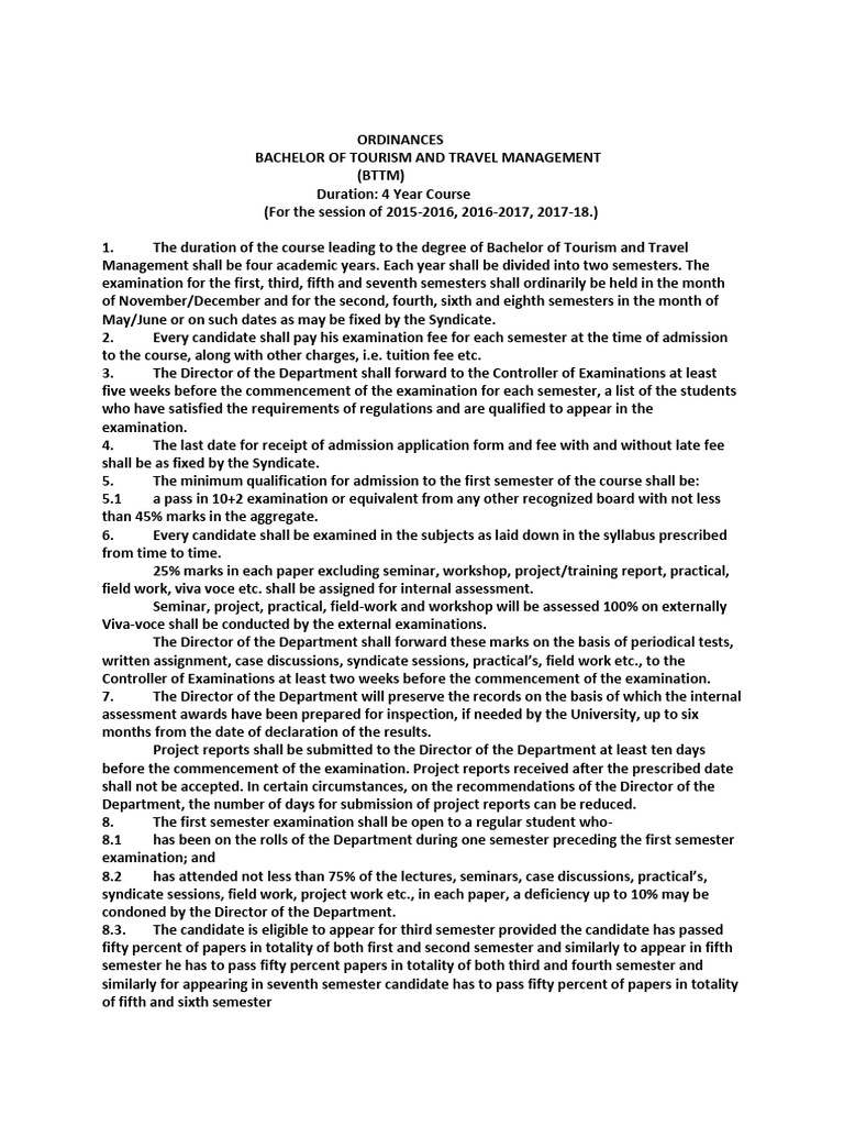 BTTM 1 & 2 Sem Sllaybus | PDF | Career & Growth | Technology & Engineering