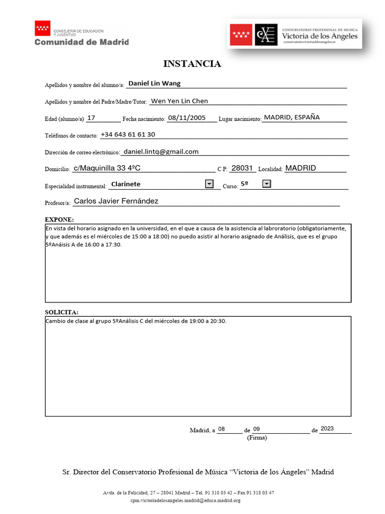 EE y EP Solicita y Expone | PDF