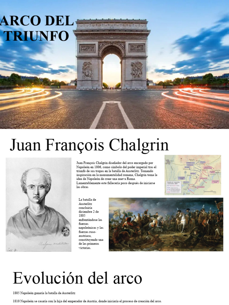 Arco Del Triunfo | PDF | Napoleón