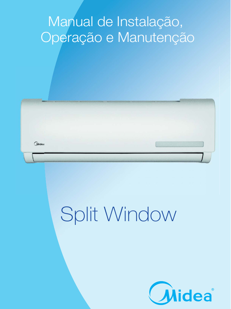 IOM Split Window Midea A 08 14 View | PDF | Parafuso | Eletricidade