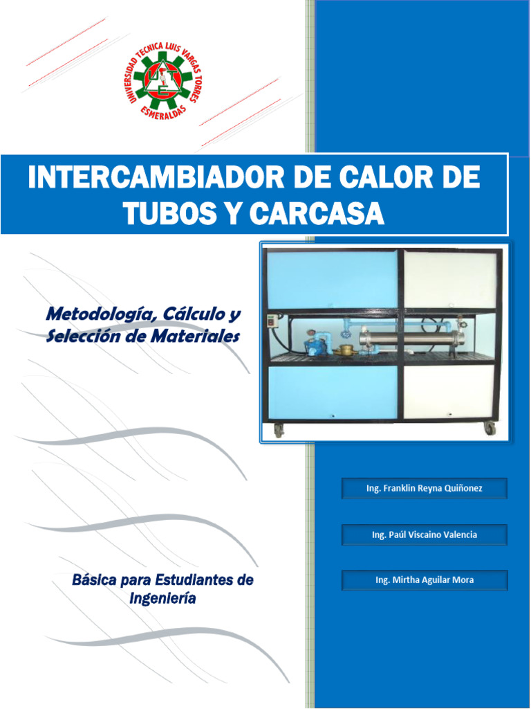 Libro (Intercambiador de Calor) | PDF | Calor | Intercambiador de calor