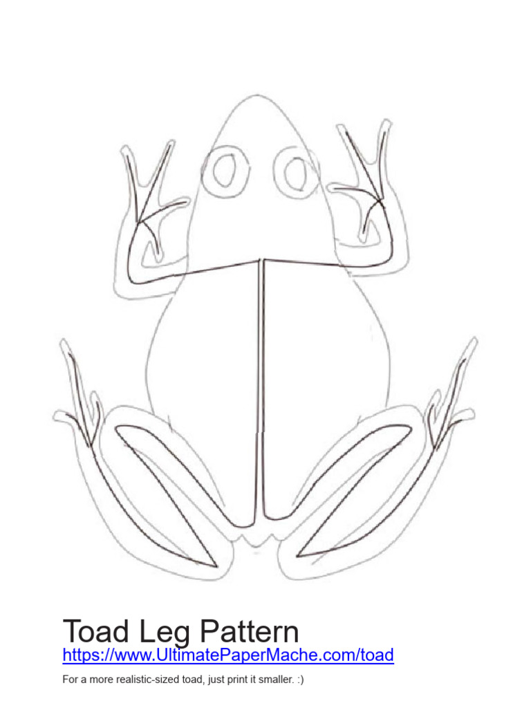 Toad Leg Pattern | PDF