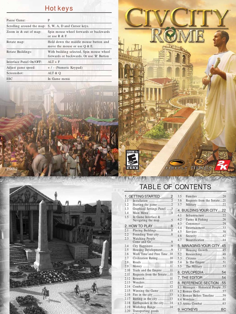 Manual CivCity Rome | PDF | Computer Graphics | Shader