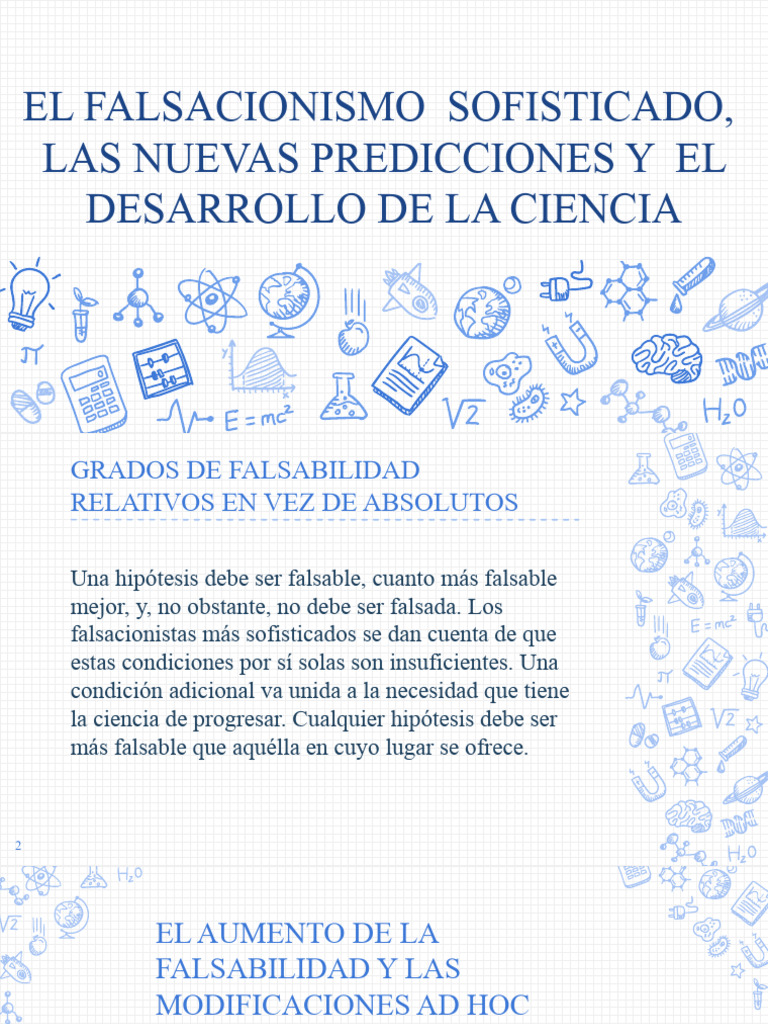 El Falsacionismo | PDF | Razonamiento inductivo | Teoría