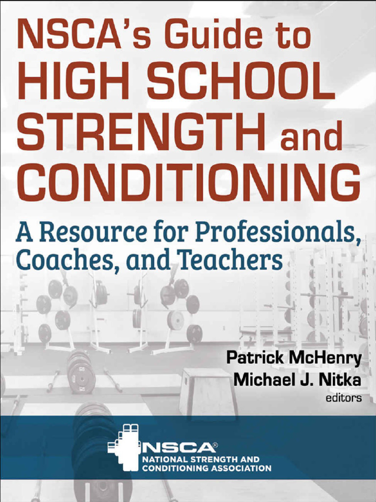 NSCA Guide High School SC | PDF | Negligence | Standard Of Care