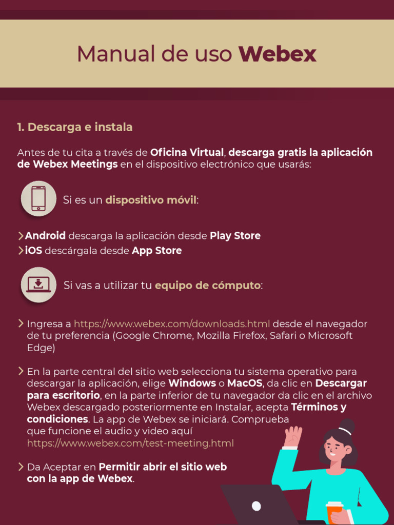 Infografia Webex | PDF