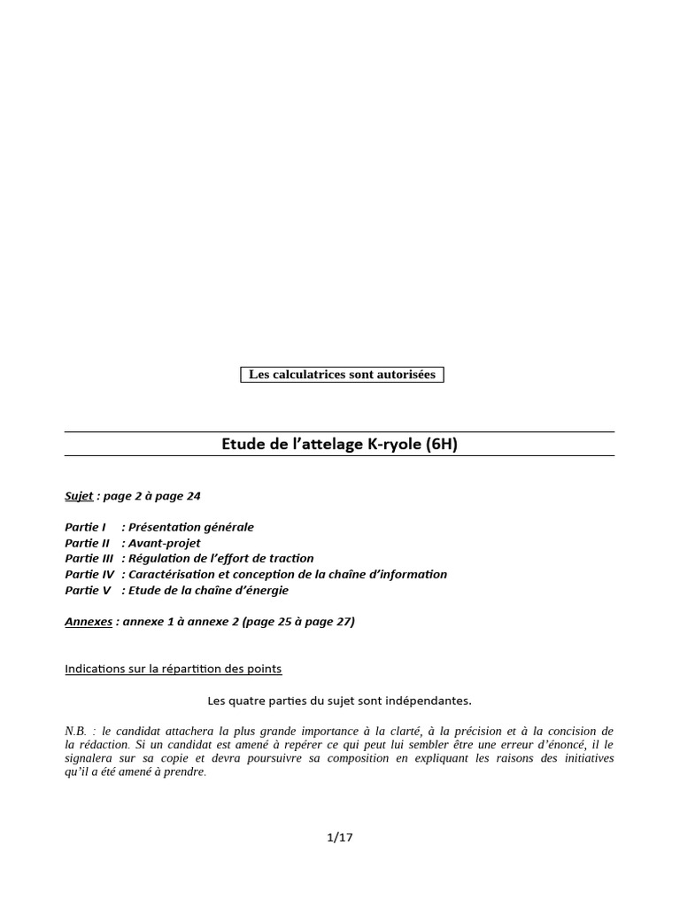 Extrait CCINP TSI 2019 Kryole | PDF