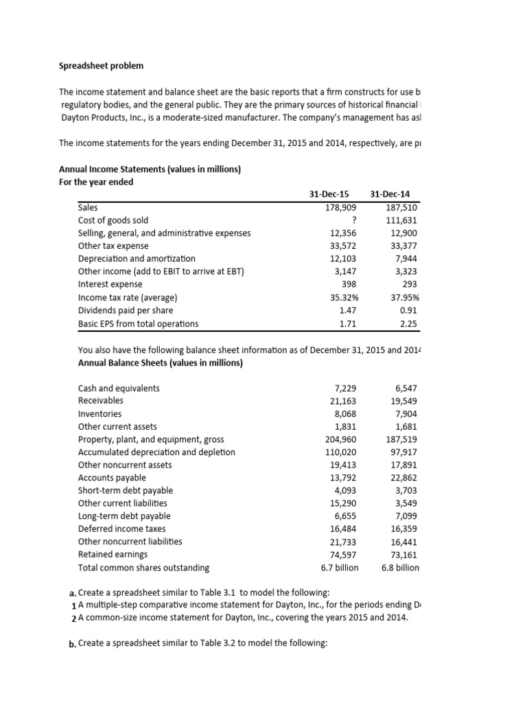 Tarea - 3 Bis - Caso Dyaton Products - Formato A | PDF | Equity (Finance) | Balance Sheet