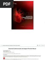 ACLS 2020 Provider Manual | PDF | Myocardial Infarction | Internal Medicine
