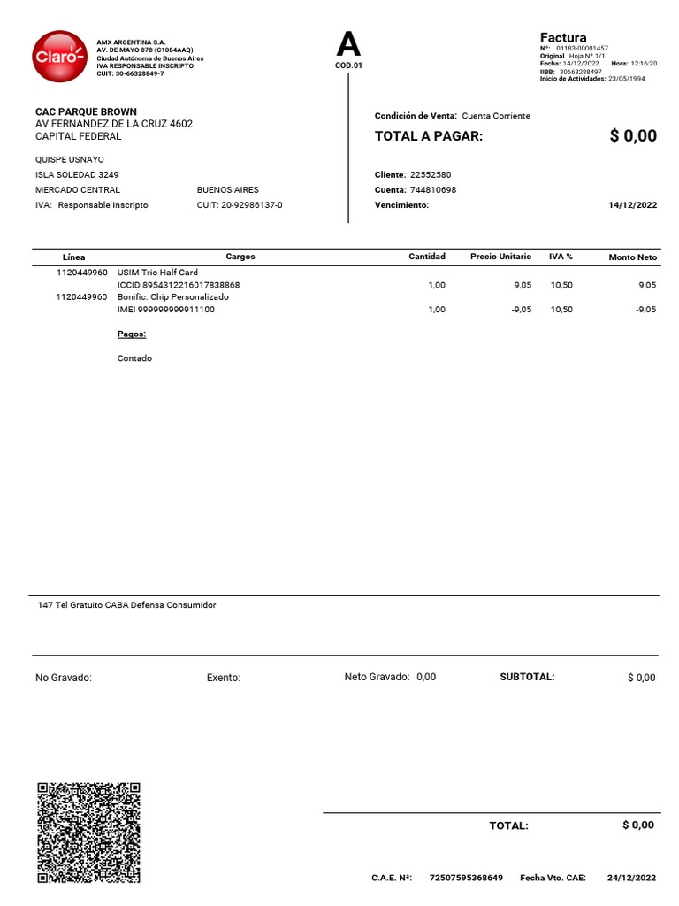 Comprobante Digital | PDF