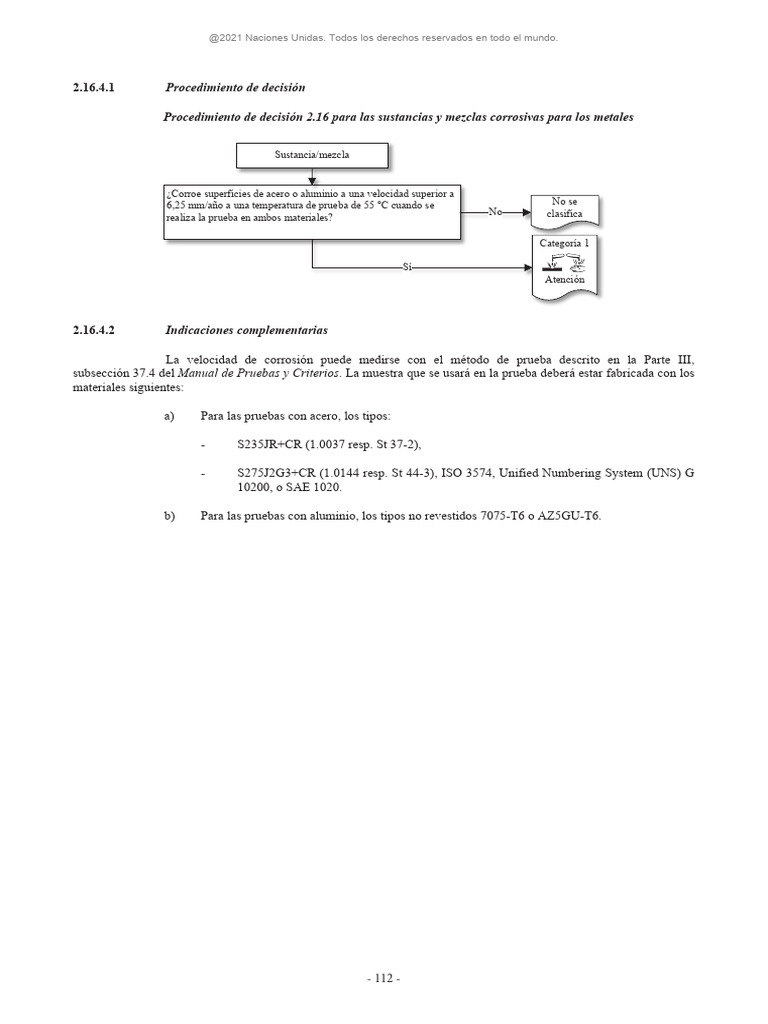 SGA - Proc 2.16 - Corr Metales - Rev9 | PDF