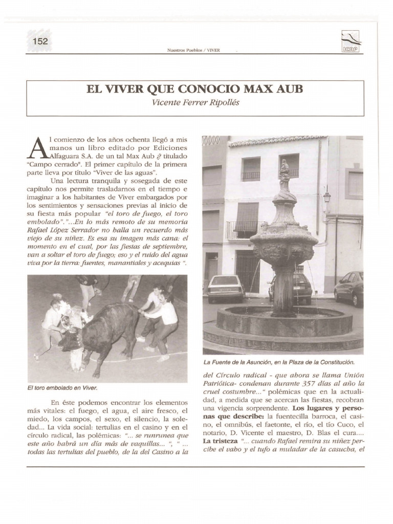 Viver Max Aub | PDF
