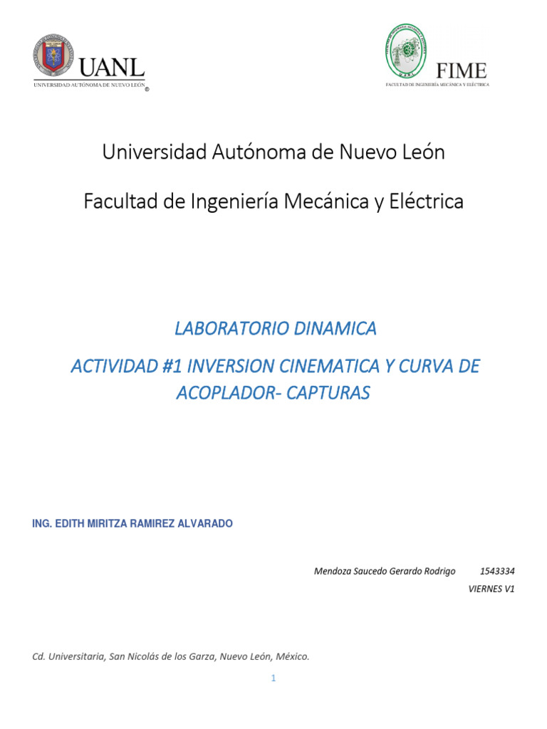 Act#1 Inversion Cinematica GRMS 1543334 | PDF