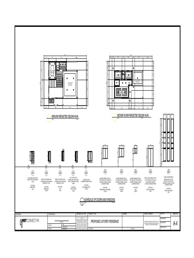A4 Sample Working Drawing | PDF